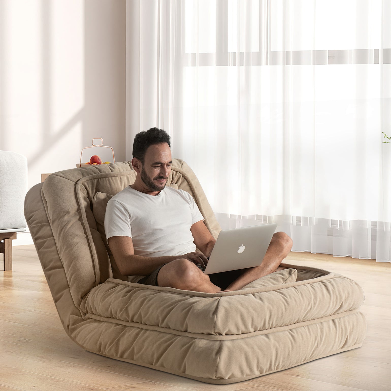 Cozy Lazy Sofa Bed Folding Human Dog Bed | Louann Small Fold Tatami ...