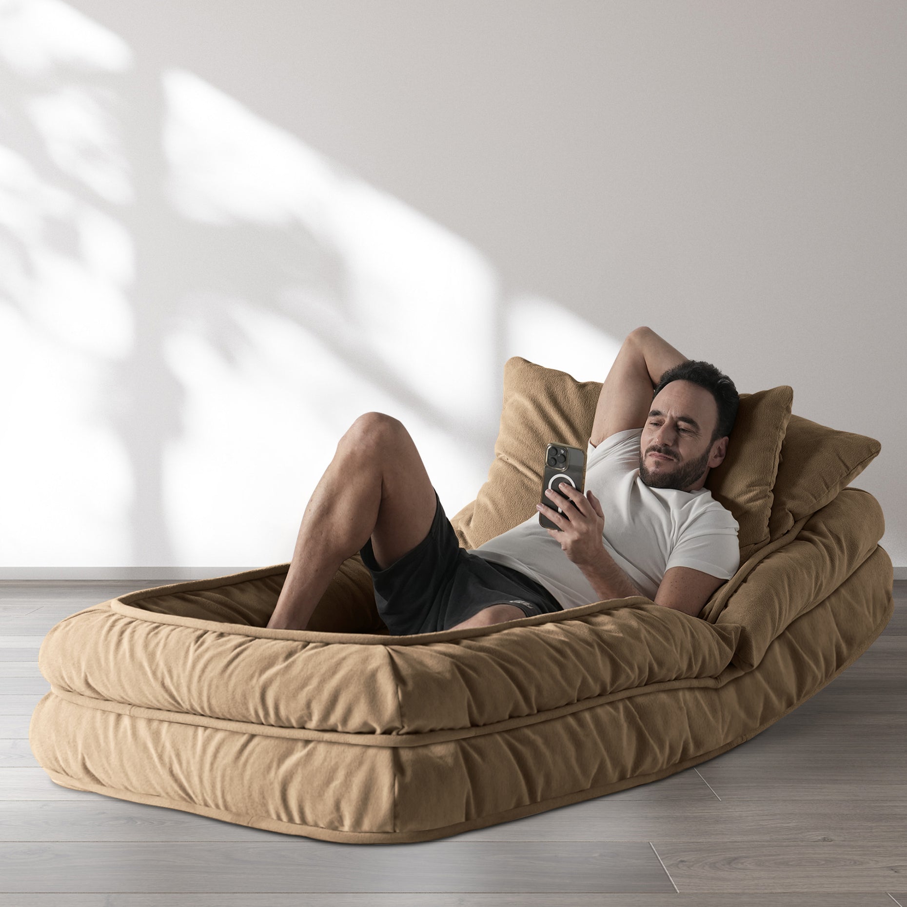Cozy Lazy Sofa Bed Folding Human Dog Bed | Louann Small Fold Tatami ...